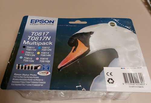 Набор картриджей Epson T0817 multipack