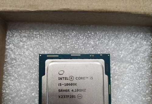 Процессор intel core i5 10600k OEM