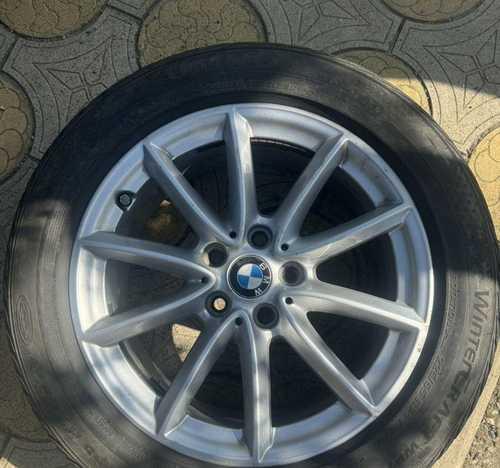 Колеса в сборе.Резина Kumho wintercraft, диски BMW