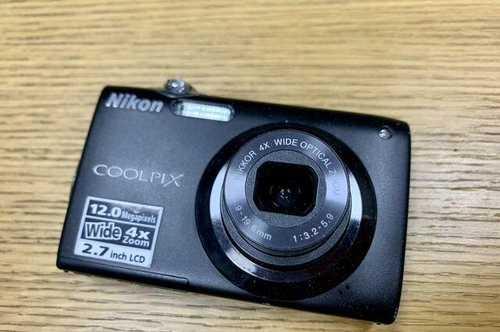 Компактный фотоаппарат nikon coolpix s3000