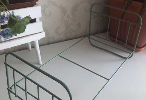 Железная кроватка для кукол СССР