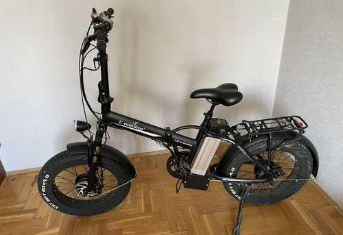 Электровелосипед фэтбайк складной e-motions 2х2