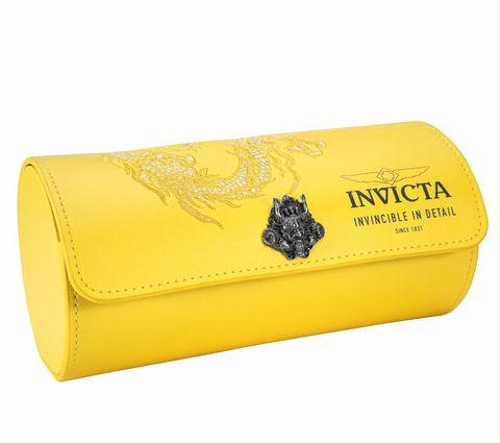 Кейс Ролл Чехол для Часов Инвикта Invicta Жёлтый