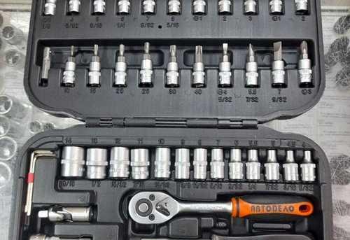 Набор инструмента кв 1/4" 46 пр Автодело 39946