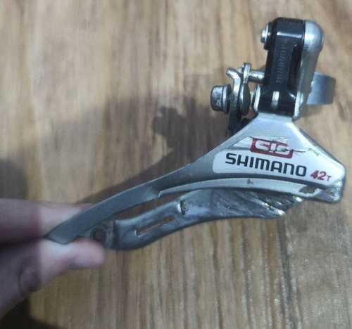 Передний переключатель sis shimano 42t