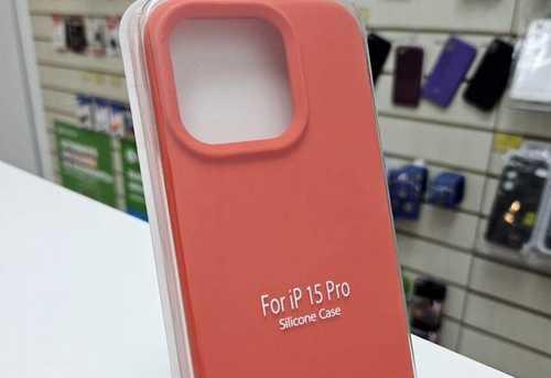 Чехол для Apple iPhone 15 Pro (Красный)