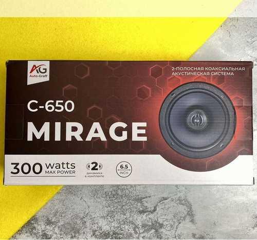 Динамики 16 см Mirage 100 Вт новые