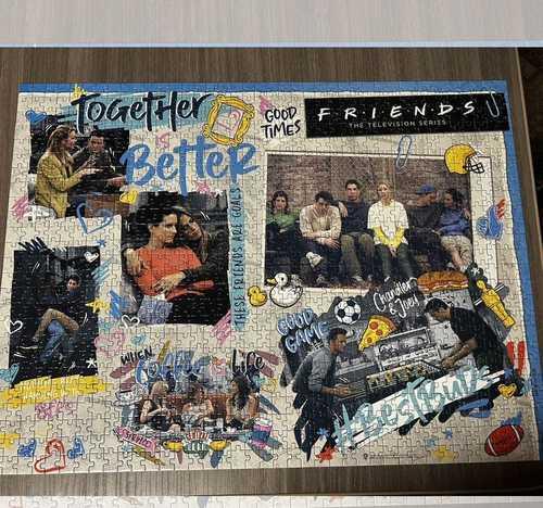 Пазл по сериалу "Друзья" "Friends"