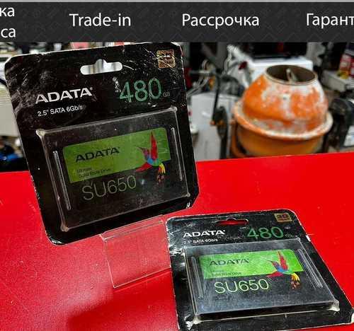 SSD накопитель adata 480Gb SU650