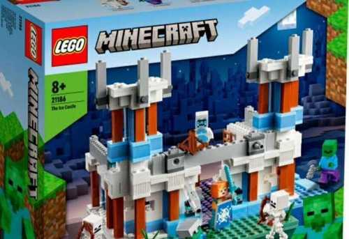 Lego Minecraft 21186 Ледяной замок