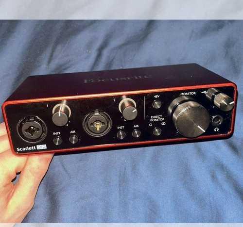 Звуковая карта focusrite scarlett 2i2 3rd gen