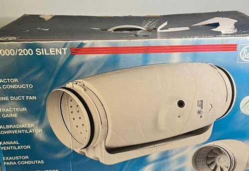 Вентилятор канальный S&P TD1000/200 silent