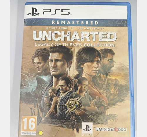 Игры ps5 Uncharted