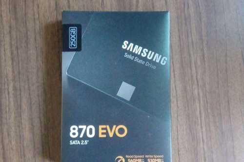 SSD накопитель Samsung evo 870