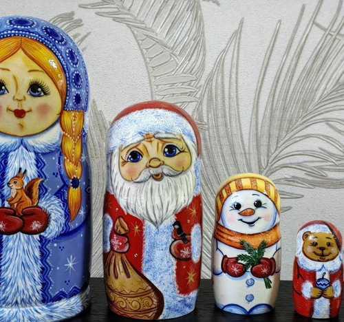 Снегурочка матрёшка