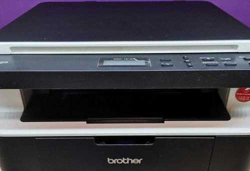 Мфу лазерн компакт Brother DCP-1512R + картридж