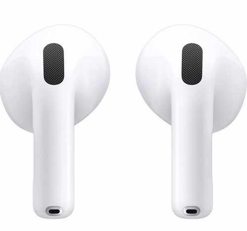 Наушники с микрофоном беспроводные Apple AirPods 4 ANC белые, Bluetooth