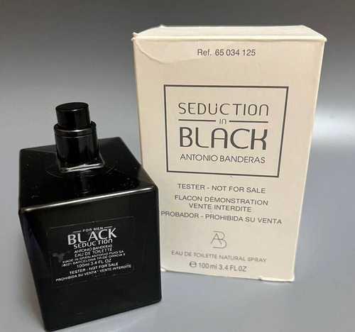 Тестер Seduction in Black Antonio Banderas 100 мл