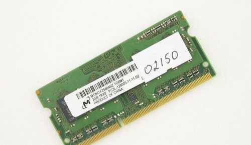 Оперативная память DDR3 2 GB 1333 MHz Micron