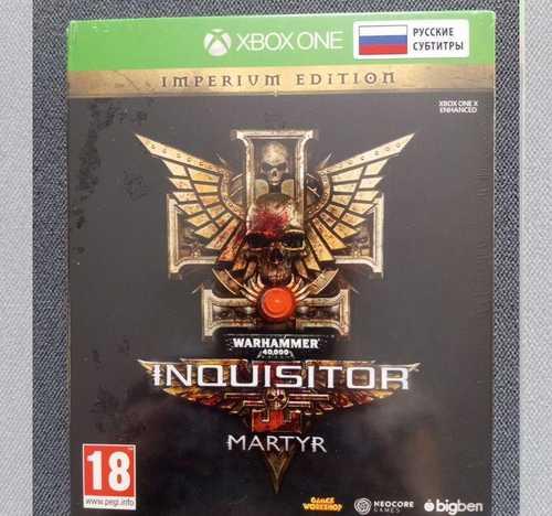 Warhammer 40,000 Inquisitor Martyr imperium Xbox