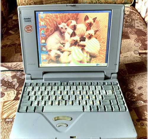 Ретро Toshiba Intel 486/20Мб/0.3Гб Windows 95