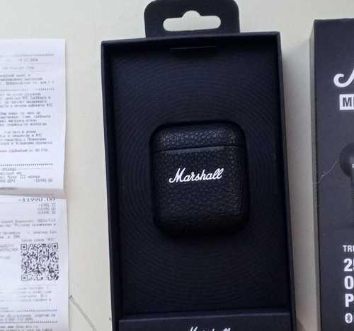 Продам наушники беспроводные Marshall Minor 3