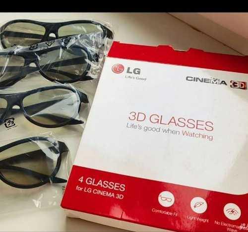 3D Очки для телевизора lg