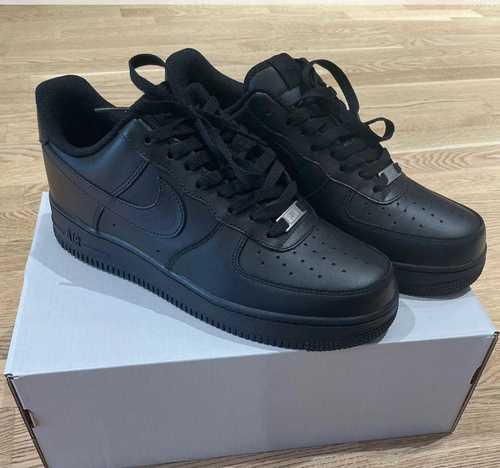 Nike Air Force 1 '07 Low Black (оригинал)