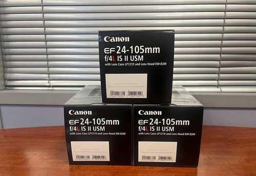 Canon EF 24-105mm F2.8L II USM (Новый- Гарантия)