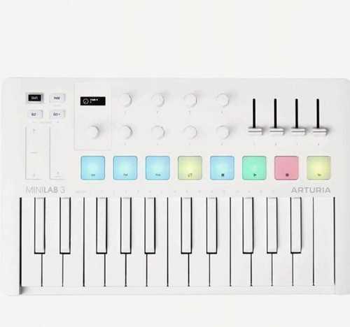 Arturia MiniLab 3 alpine white