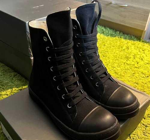 Rick Owens ramones high black