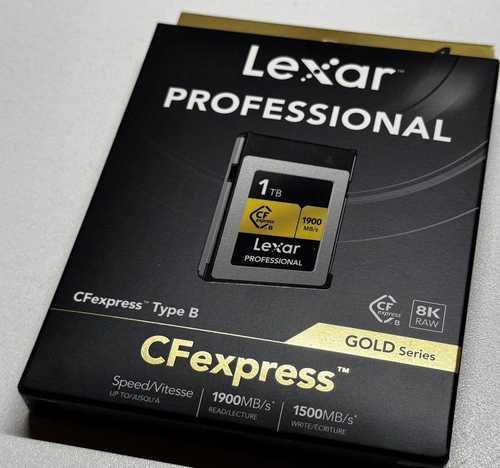 Lexar CFexpress Type B 1Tb Gold USA