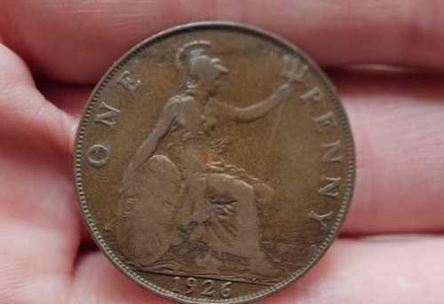 Монеты one penny
