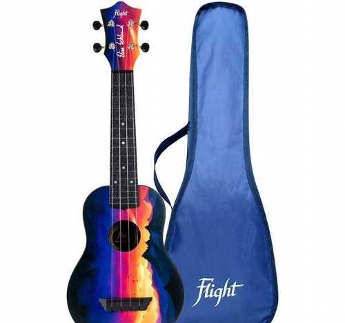 Укулеле Flight TUS EE sunset