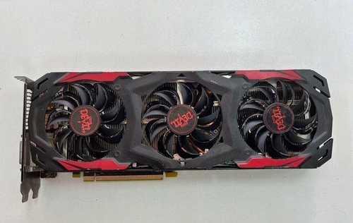 Видеокарта бу PowerColor RX570 4 gb Red Devil