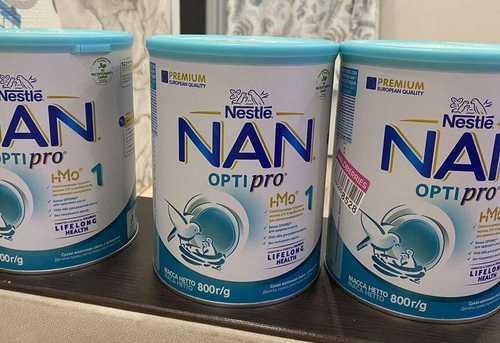 Детское питание смесь NAN opti pro 1