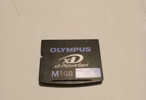 Карта памяти xD Picture card olympus
