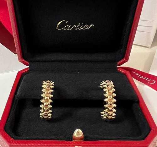 Серьги Cartier новые оригинал