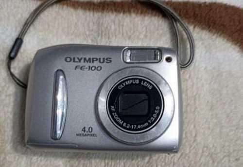 Компактный фотоаппарат на запчасти Olympus FE-100