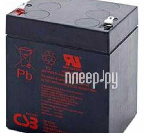 CSB GP-1245 12V 4.5Ah клеммы F1