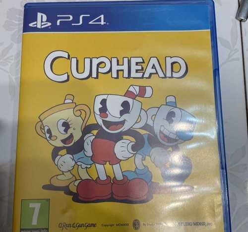 Cuphead ps4 диск   DLC