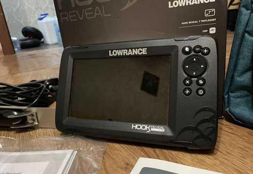 Эхолот lowrance hook reveal 7 tripleshot