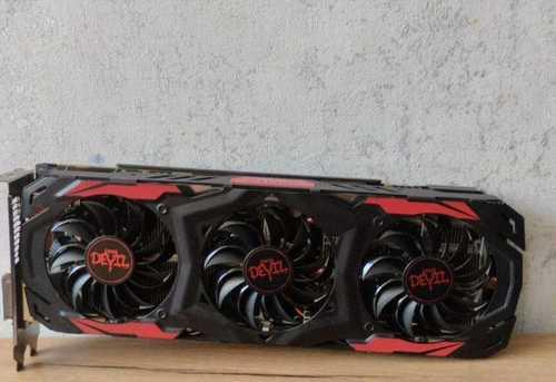 Видеокарта AMD RX 570 8 GB Red Devil б.у