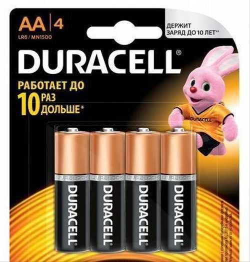 Батарейка пальчиковая Duracell AA, LR06 Original