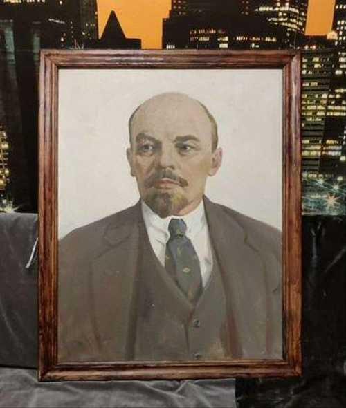 Картина - Портрет В. И. Ленин, СССР