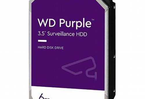 Жесткий диск WD Purple WD62purx-64B2MY0, 6 тб, HDD