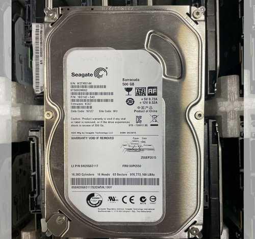 Жесткий диск Seagate Barracuda 500GB