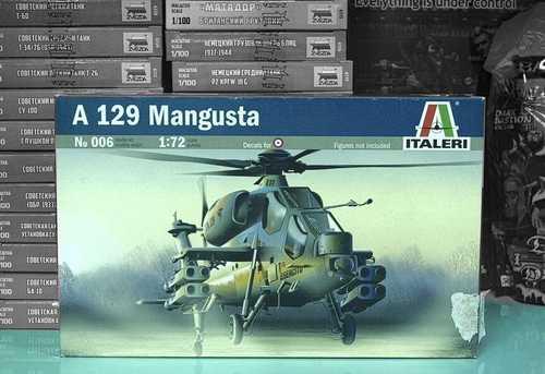 Сборная модель вертолета A-129 Mangusta 1:72