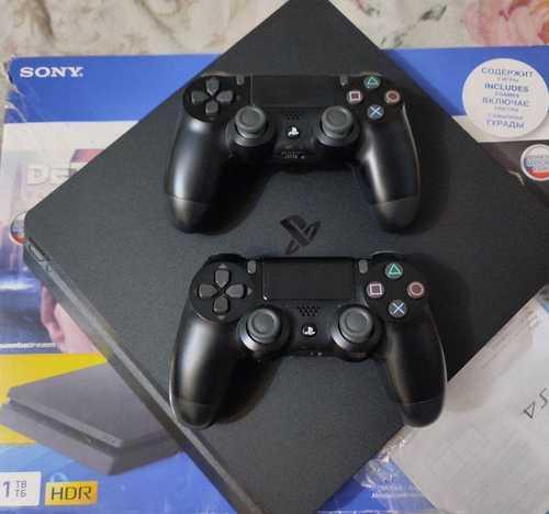 Sony playstation 4 slim 1tb (2208B Ростест)