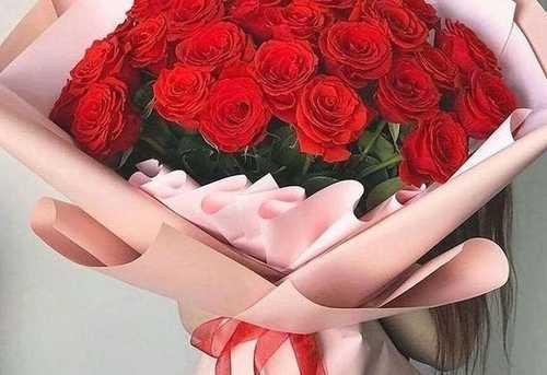 101 роза цветы букеты доставка 25 51 101 роза